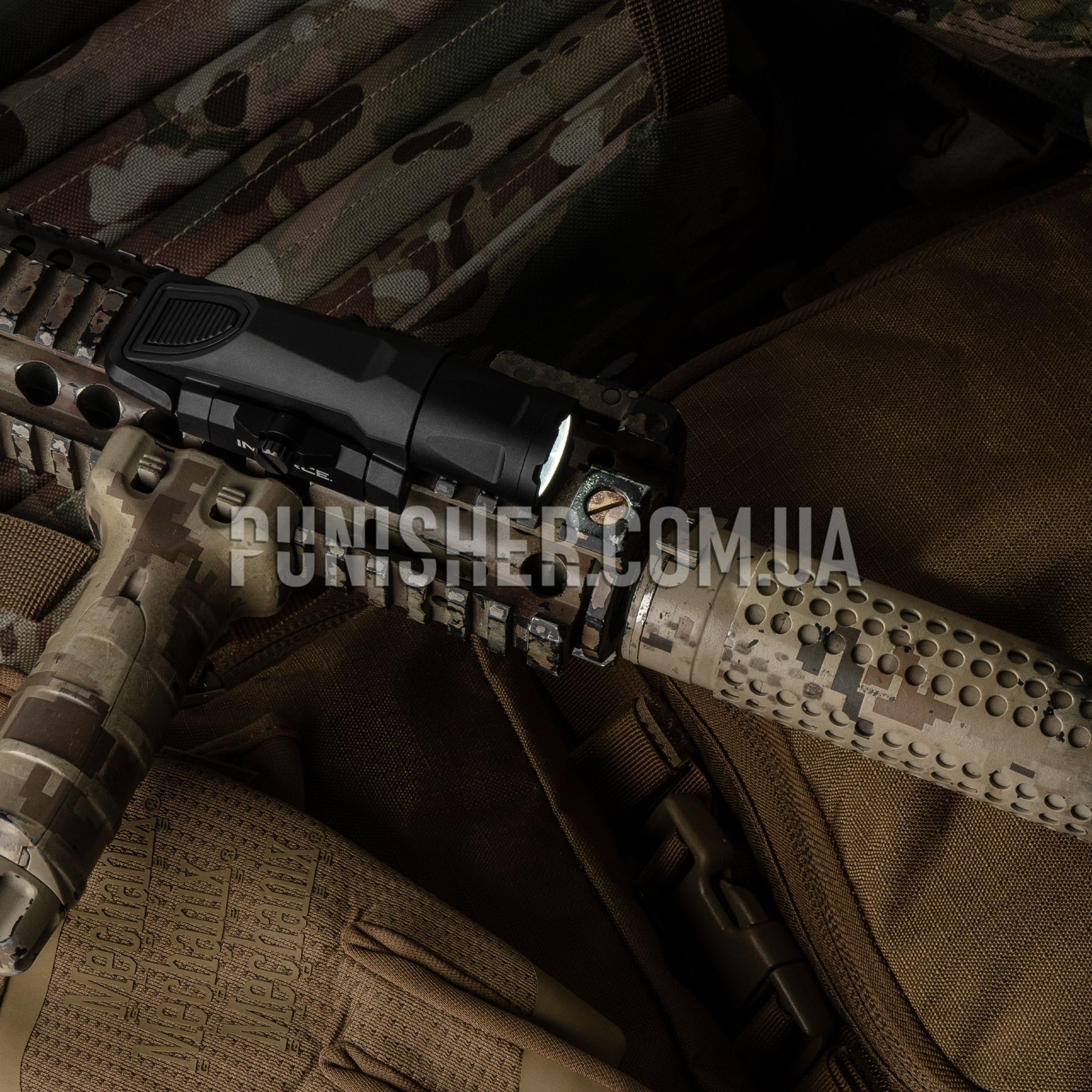 Збройовий ліхтар InForce WML GEN3 White/IR 400 lumens Чорний купити з ...