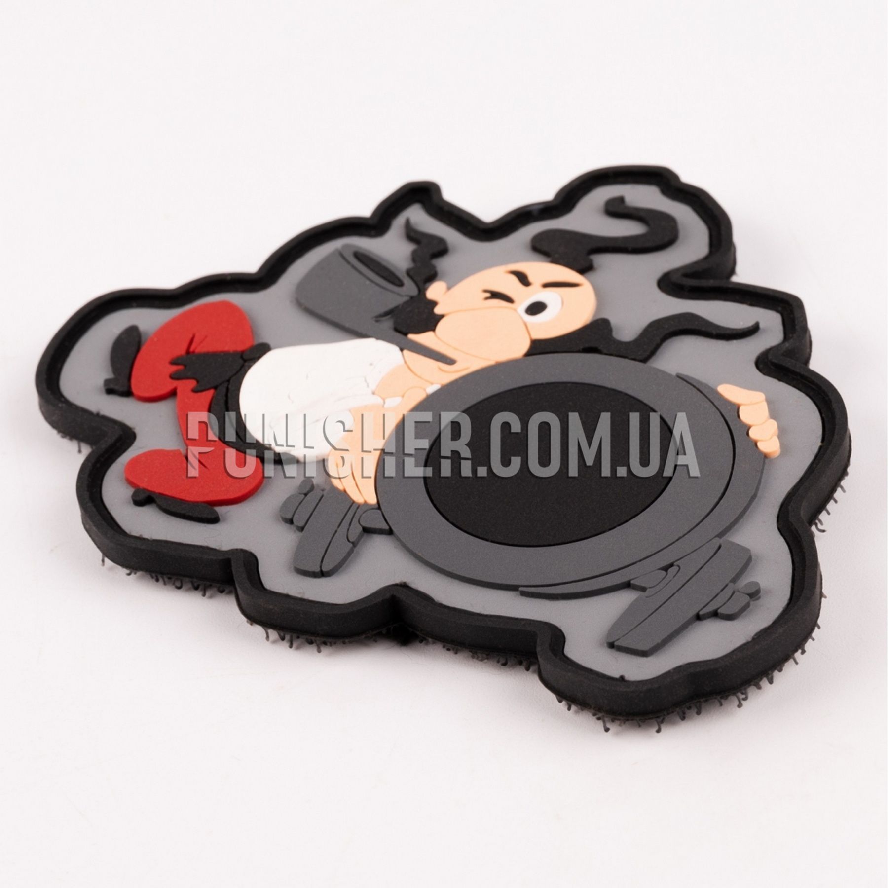 Brand Element Cossack with a gun Patch PVC Black/Red buy with ...