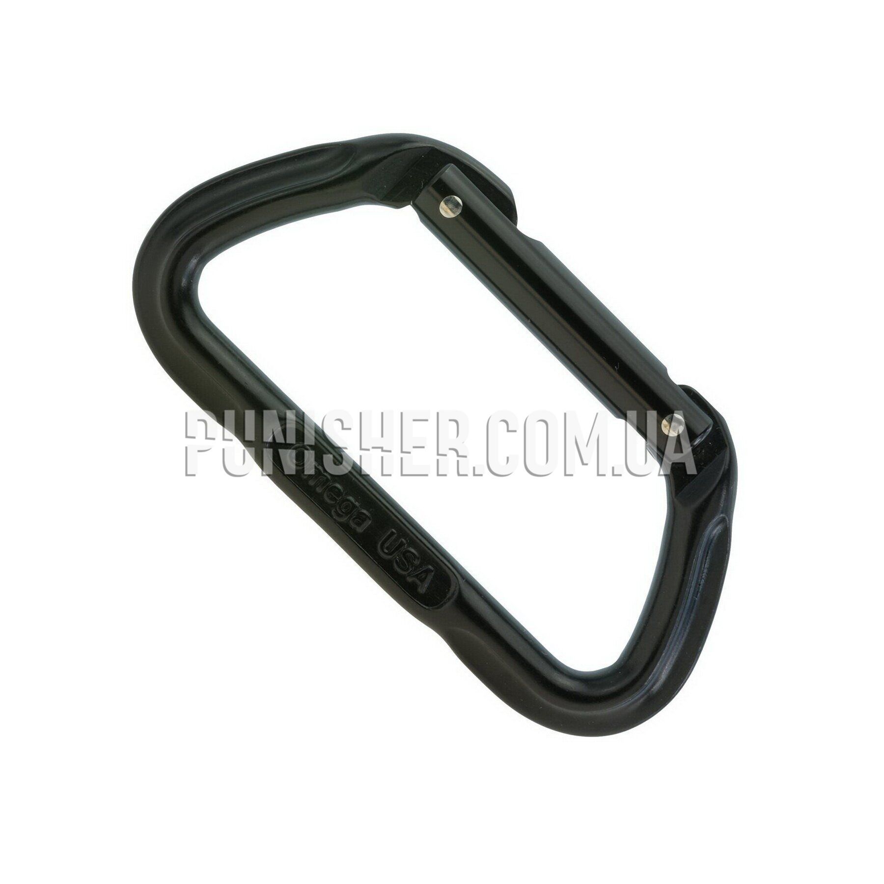Omega Pacific Non-Locking Lite D Carabiner Black buy with international ...