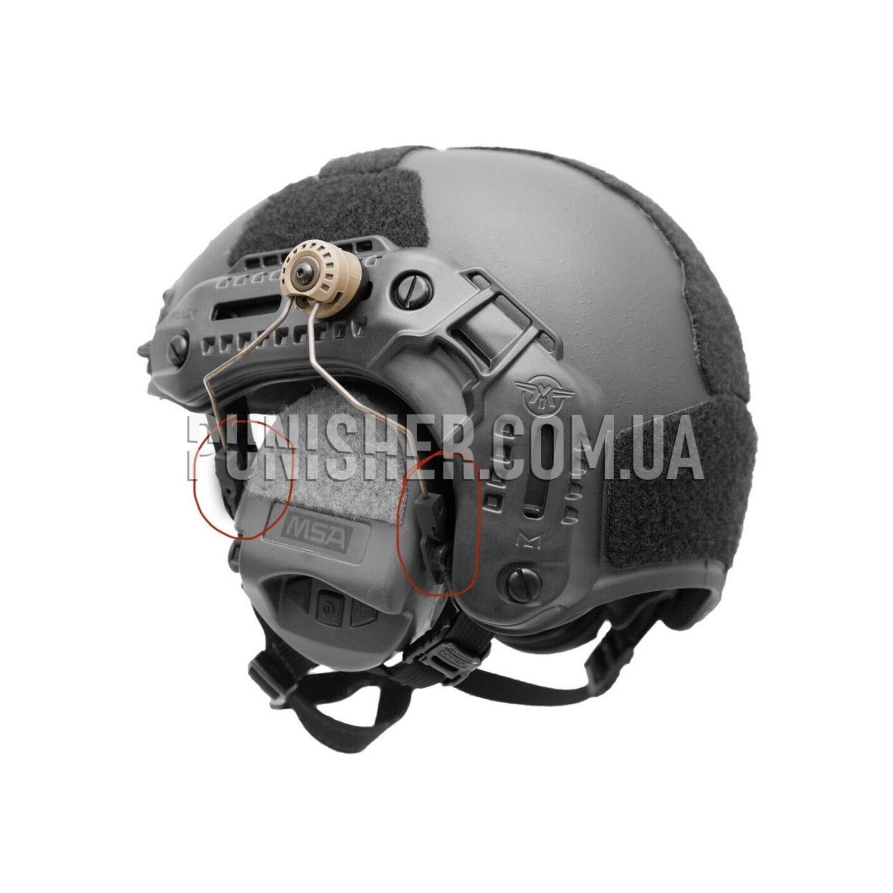 Переходник MSA Sordin Conversion для адаптера 3M Peltor Comtac ARC Rail ...