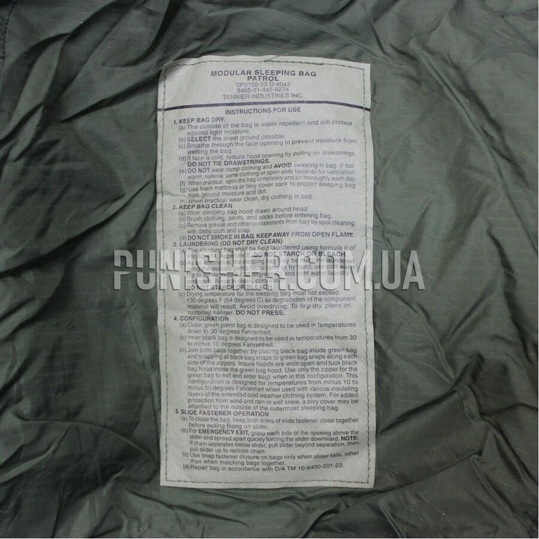 Modular sleep system (MSS) US Army Woodland Woodland buy with ...