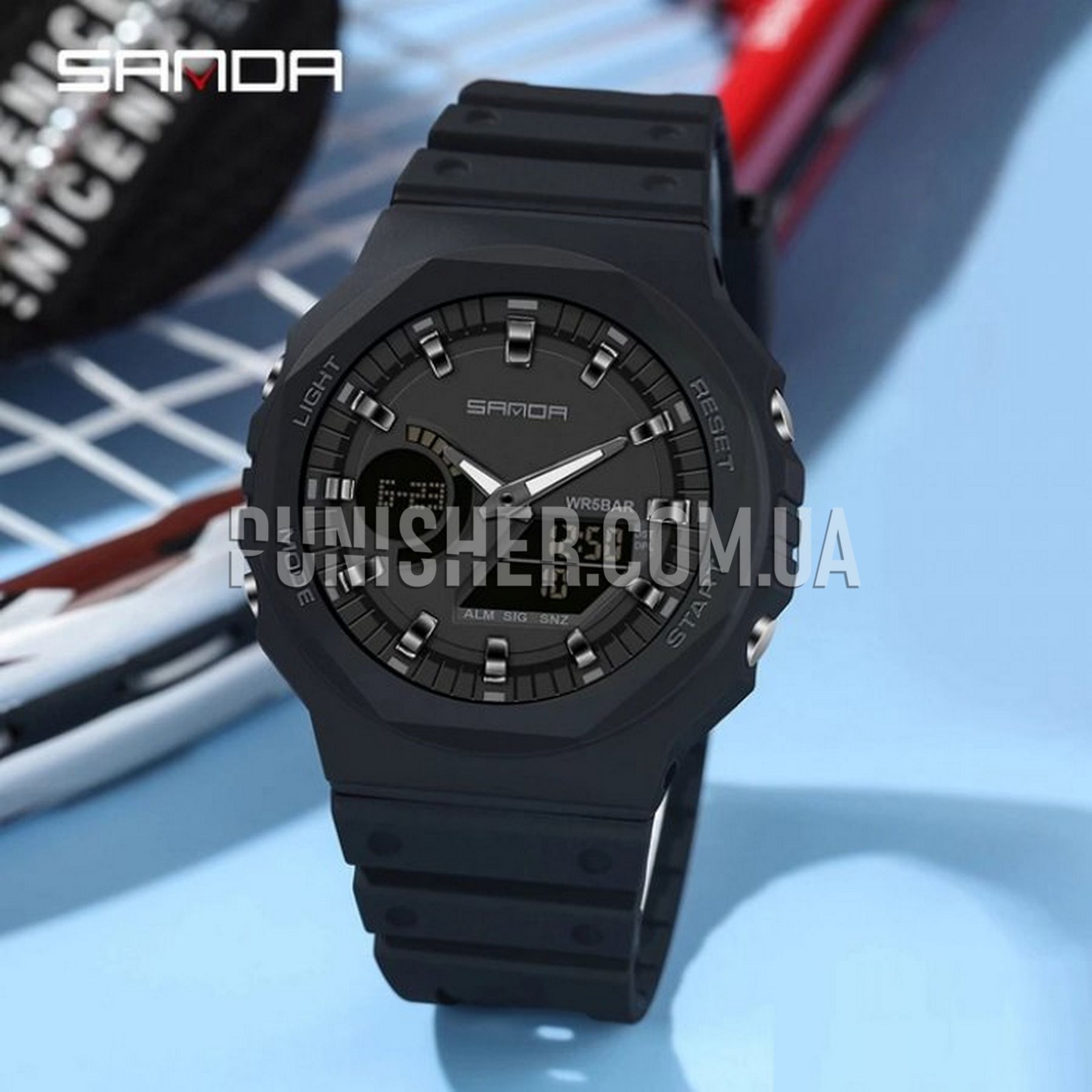 Sanda Jocker Watch Black buy with international delivery | Punisher.com.ua