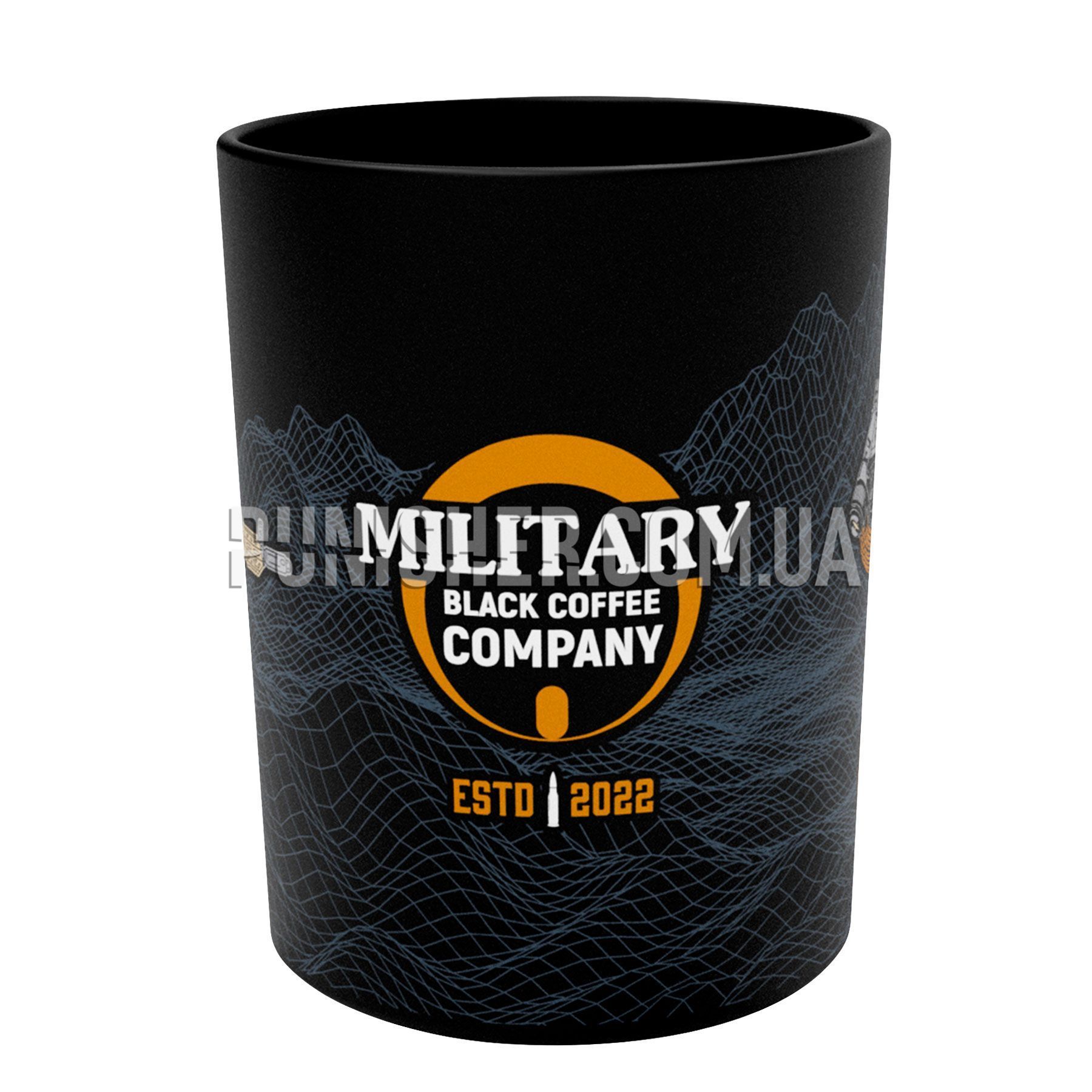 Чашка Military Black Coffee Company АК Сірий/Чорний купити з доставкою ...