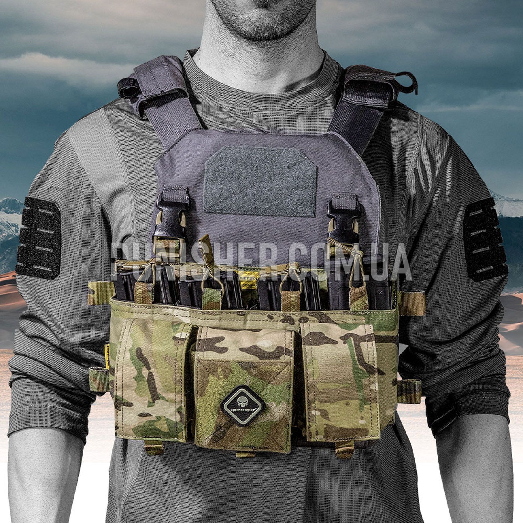 Передня панель Emerson MF Style Quad 5.56 Compatible Placard для ...