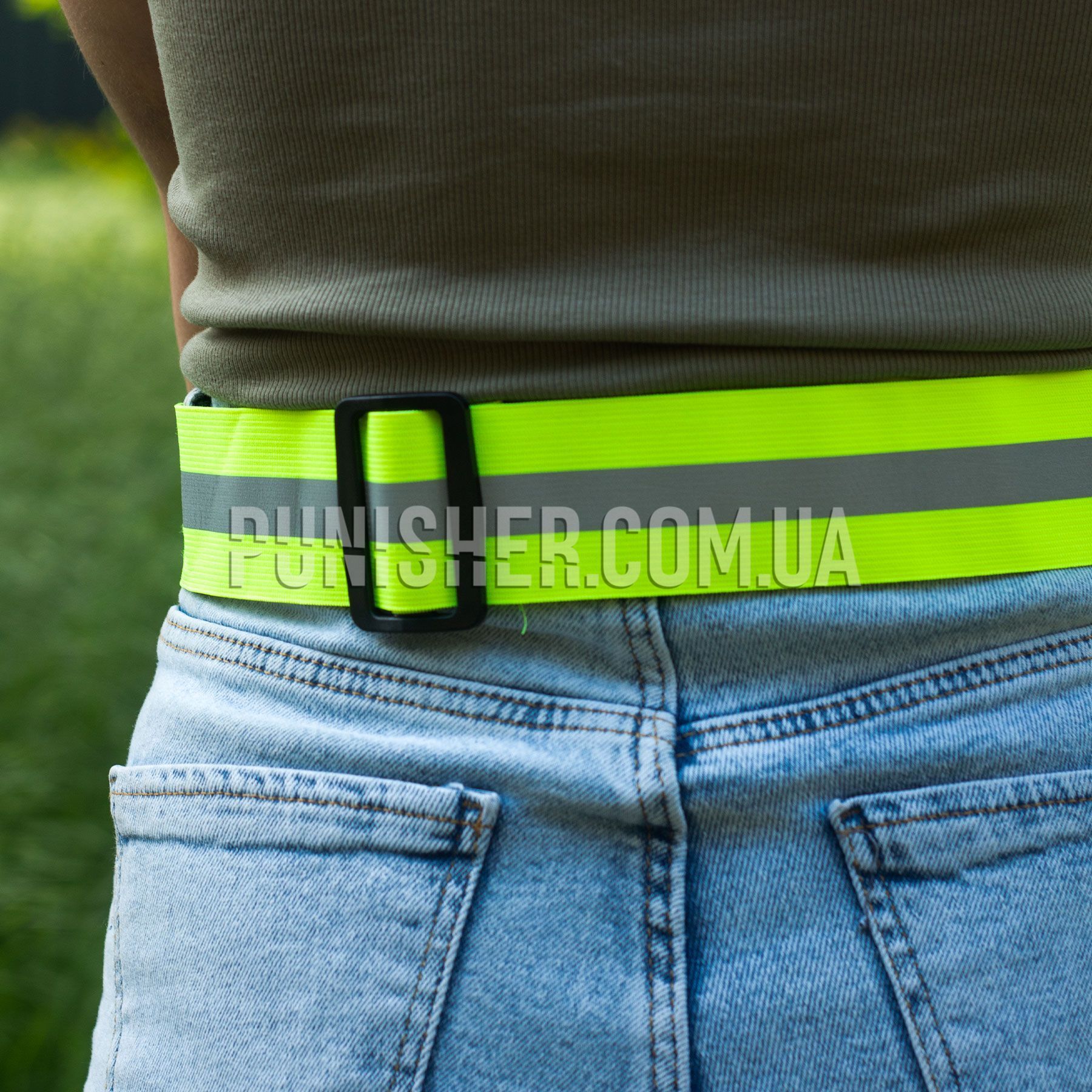 Reflective Elastic Physical Training PT US Army Belt Yellow buy with ...