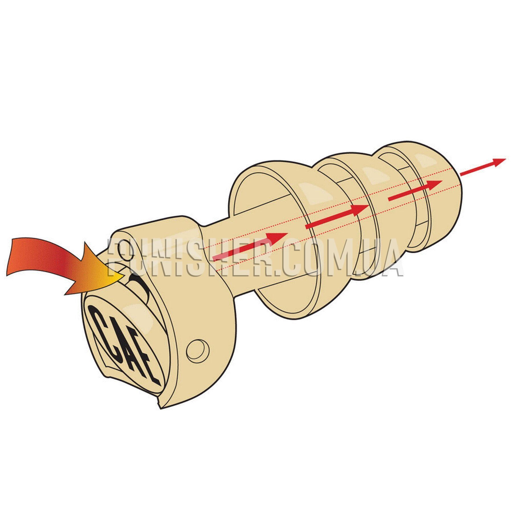 3M Combat Arms Ear Plugs Tan buy with international delivery | Punisher ...