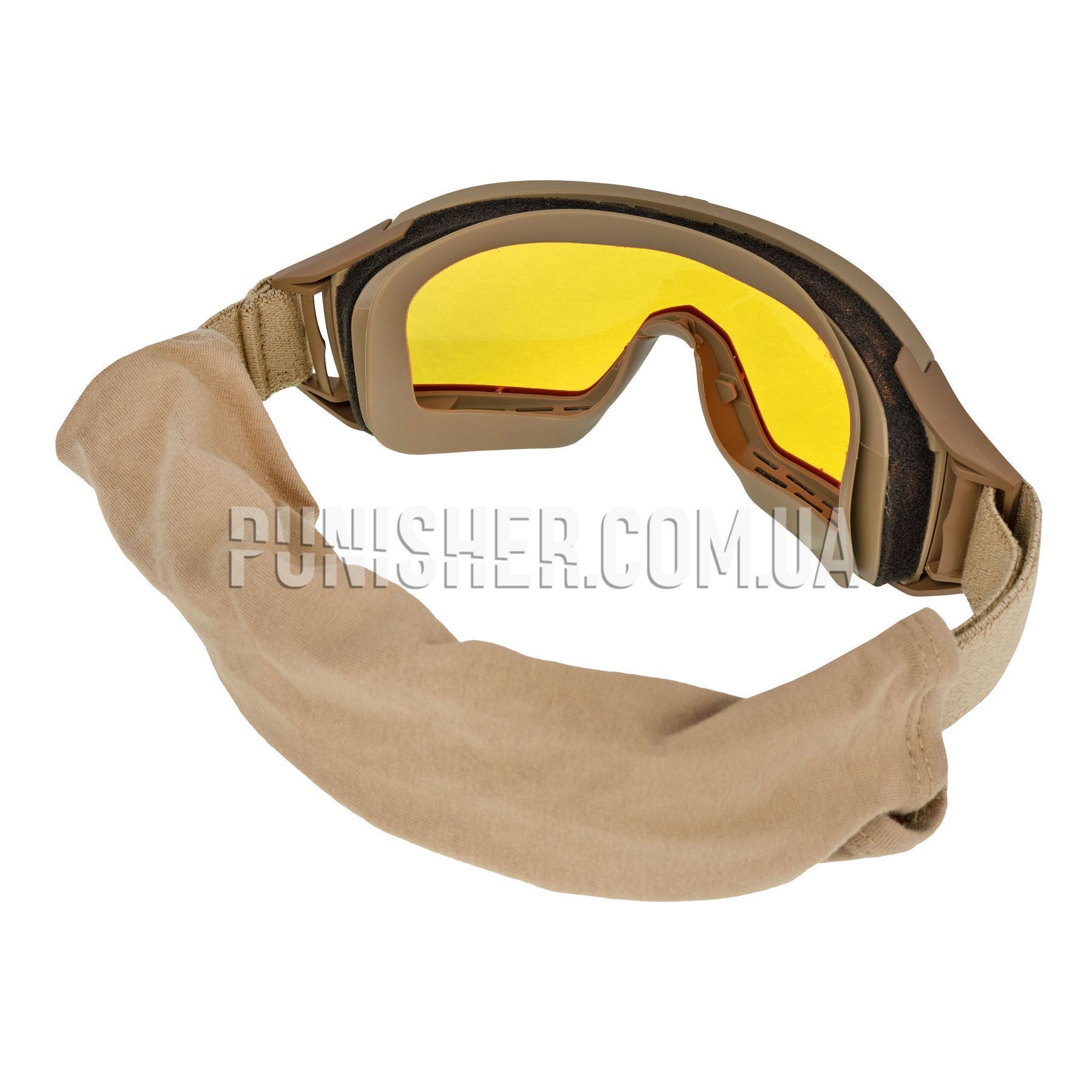 Revision Desert Locust Deluxe Goggle Yellow Kit Tan buy with ...
