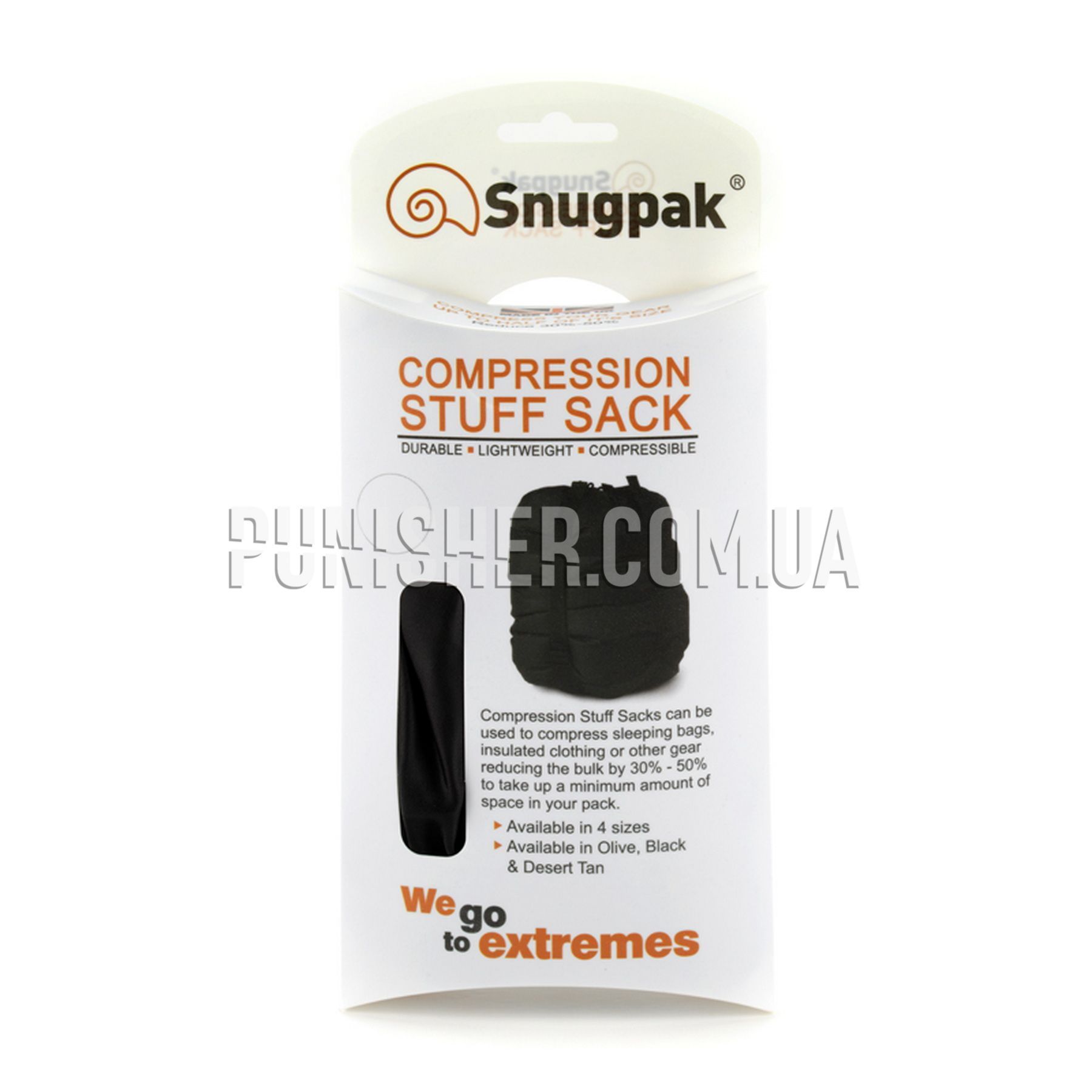 Компресійний мішок Snugpak Compression Stuff Sack, UK Olive купити з ...