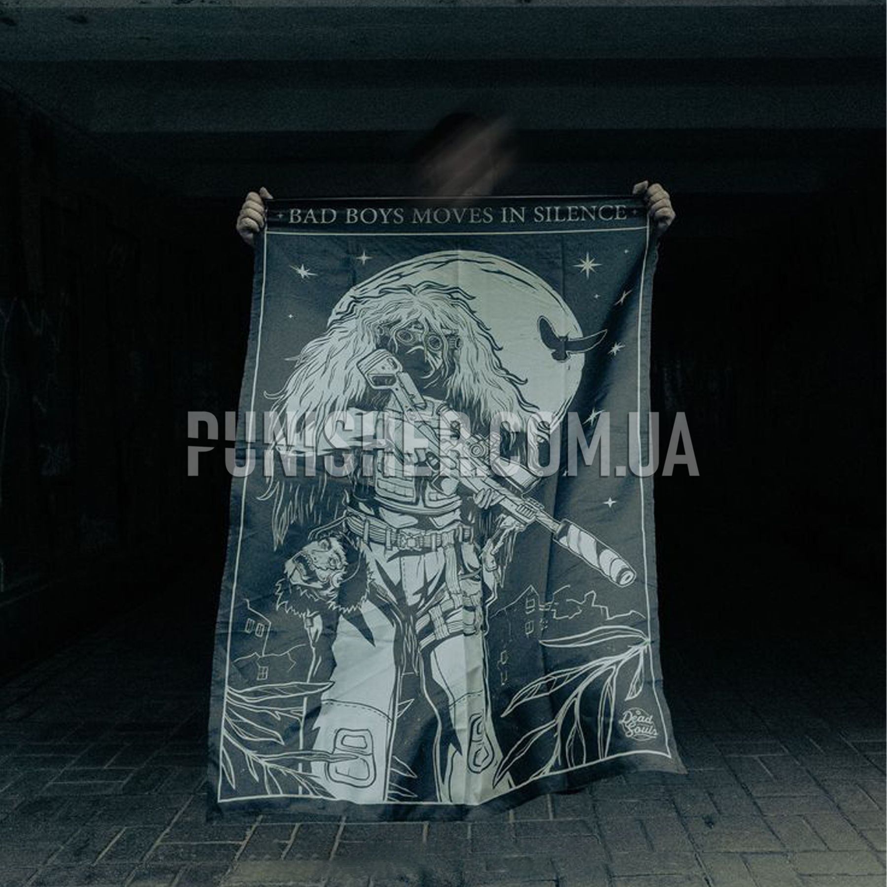 Dead Souls Group Sniper Flag Black buy with international delivery ...