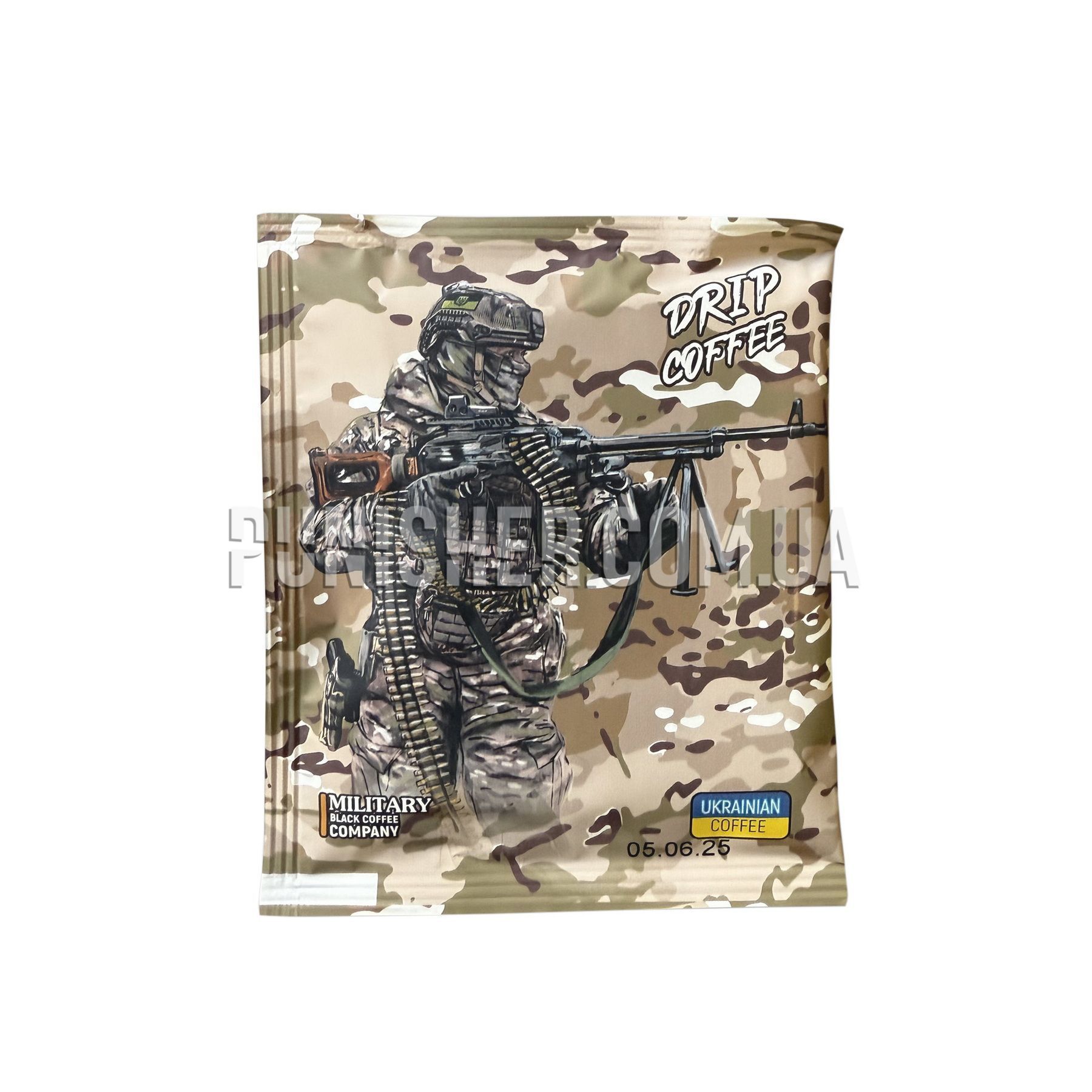 Дрип кофе Military Black Coffee Company ПКМ Multicam Arid купить с ...