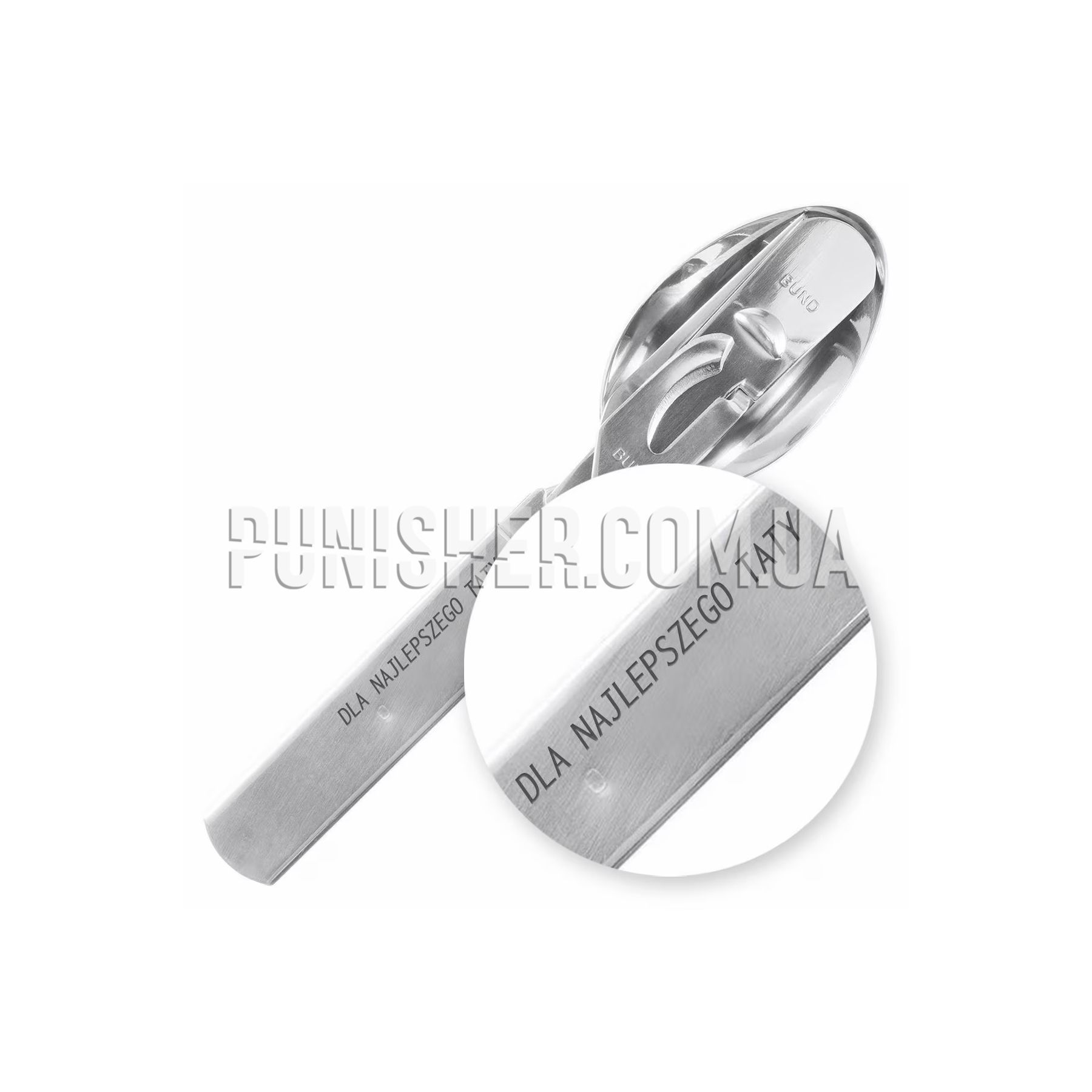 Столовий набір Helikon-Tex KFS Set BW - Stainless Steel Срібний купити ...