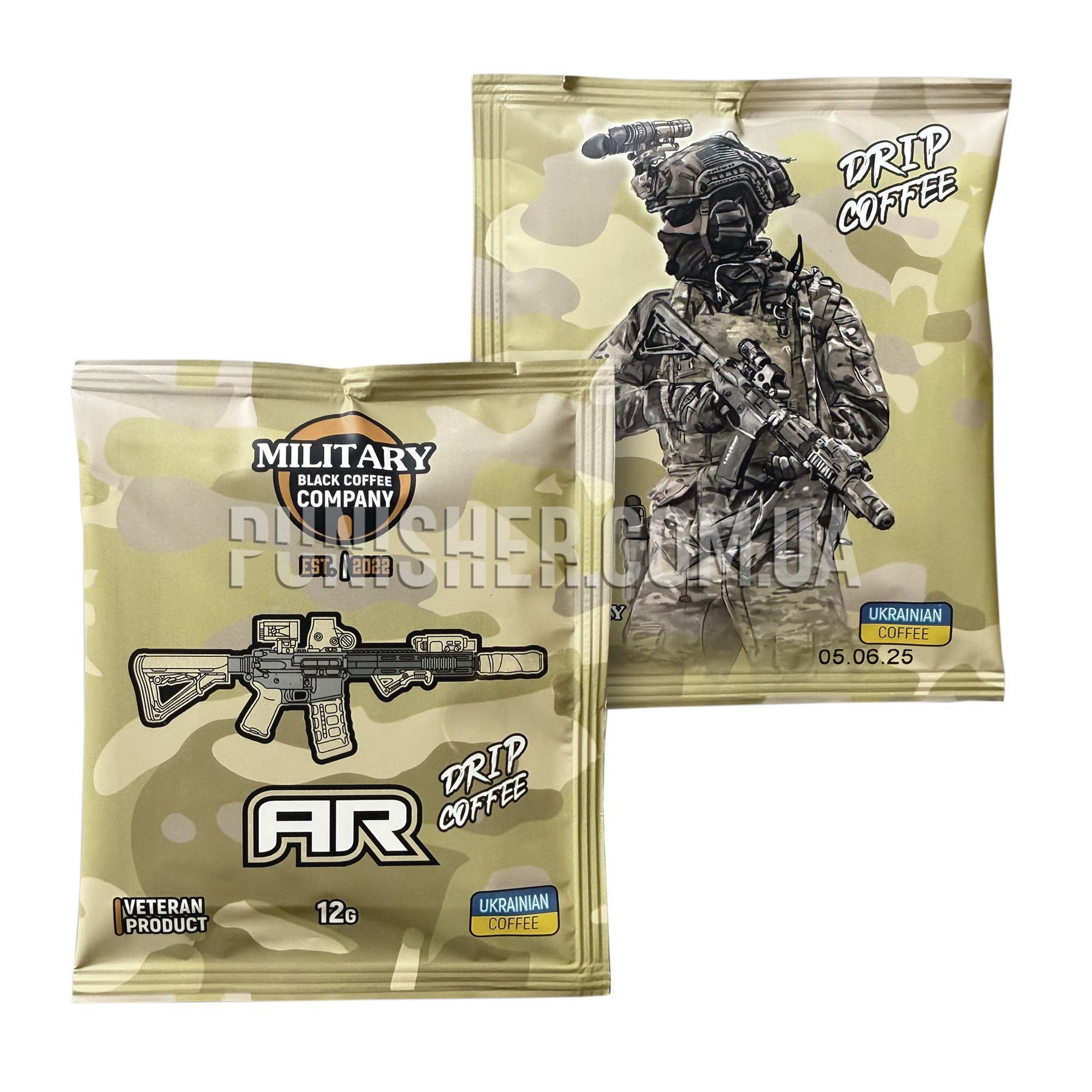 Дрип кофе Military Black Coffee Company AR DCU купить с доставкой по ...