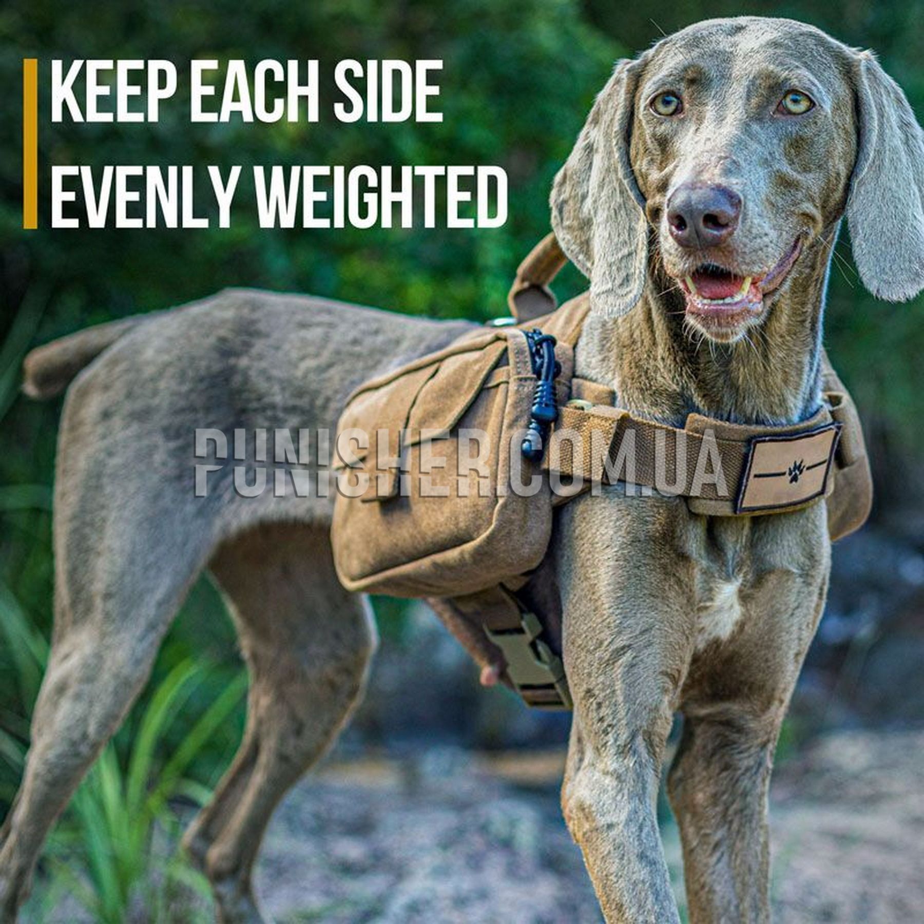 OneTigris K9 Hoppy Camper Dog Pack 2.0 Coyote Brown buy with ...