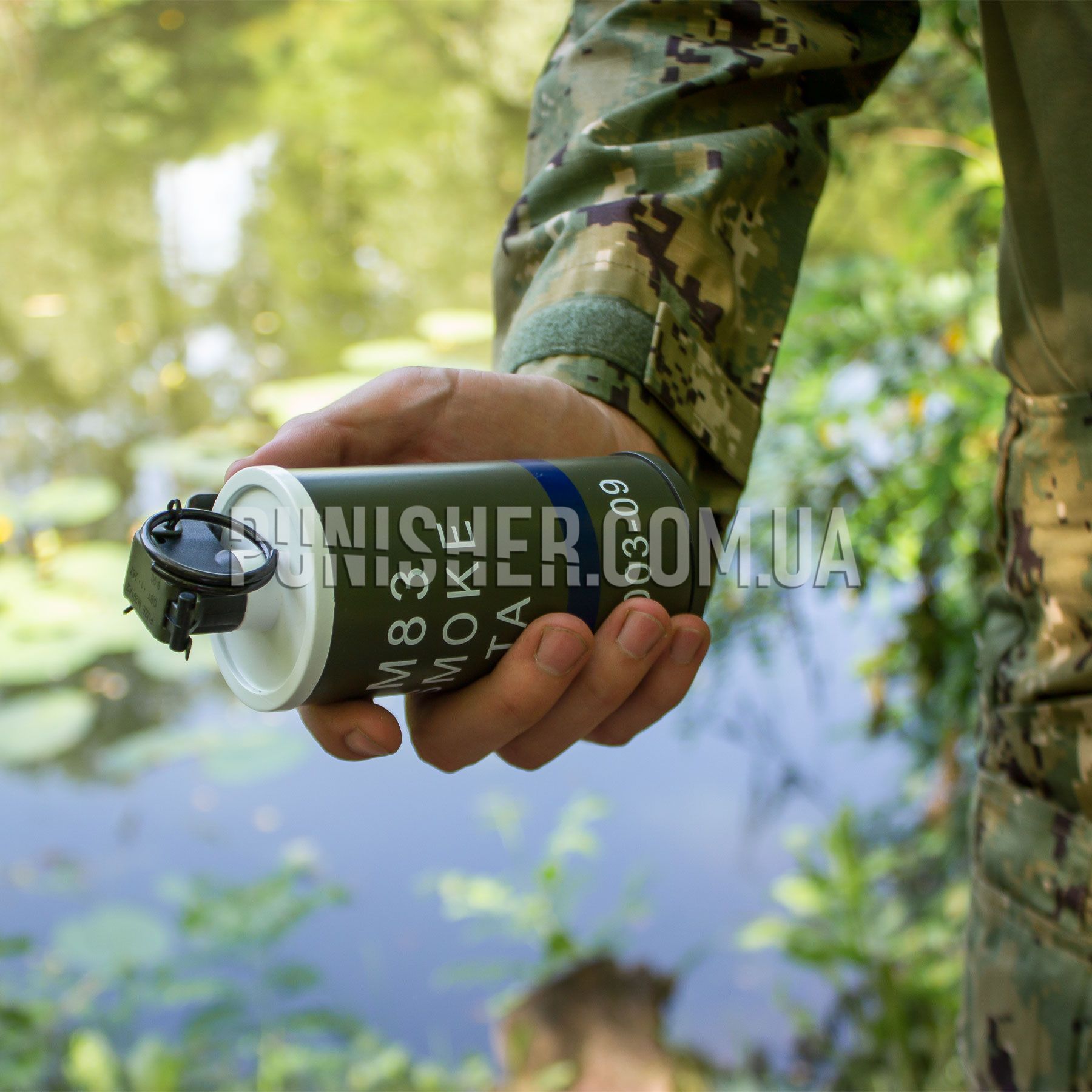 Emerson M83 Smoke Grenade Dummy Olive Drab buy with international ...