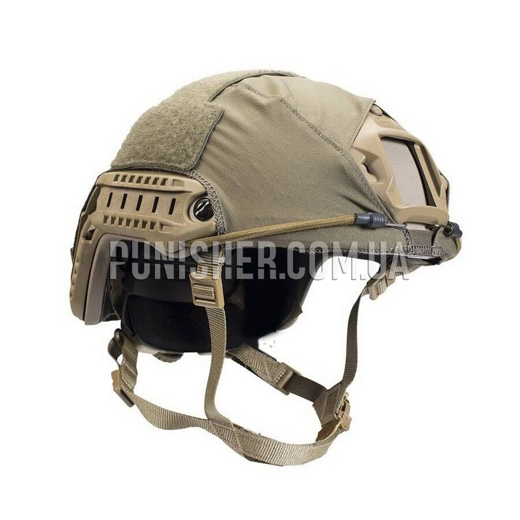 FMA FAST Helmet Side Rail Mount Bungee Lanyard DE buy with ...