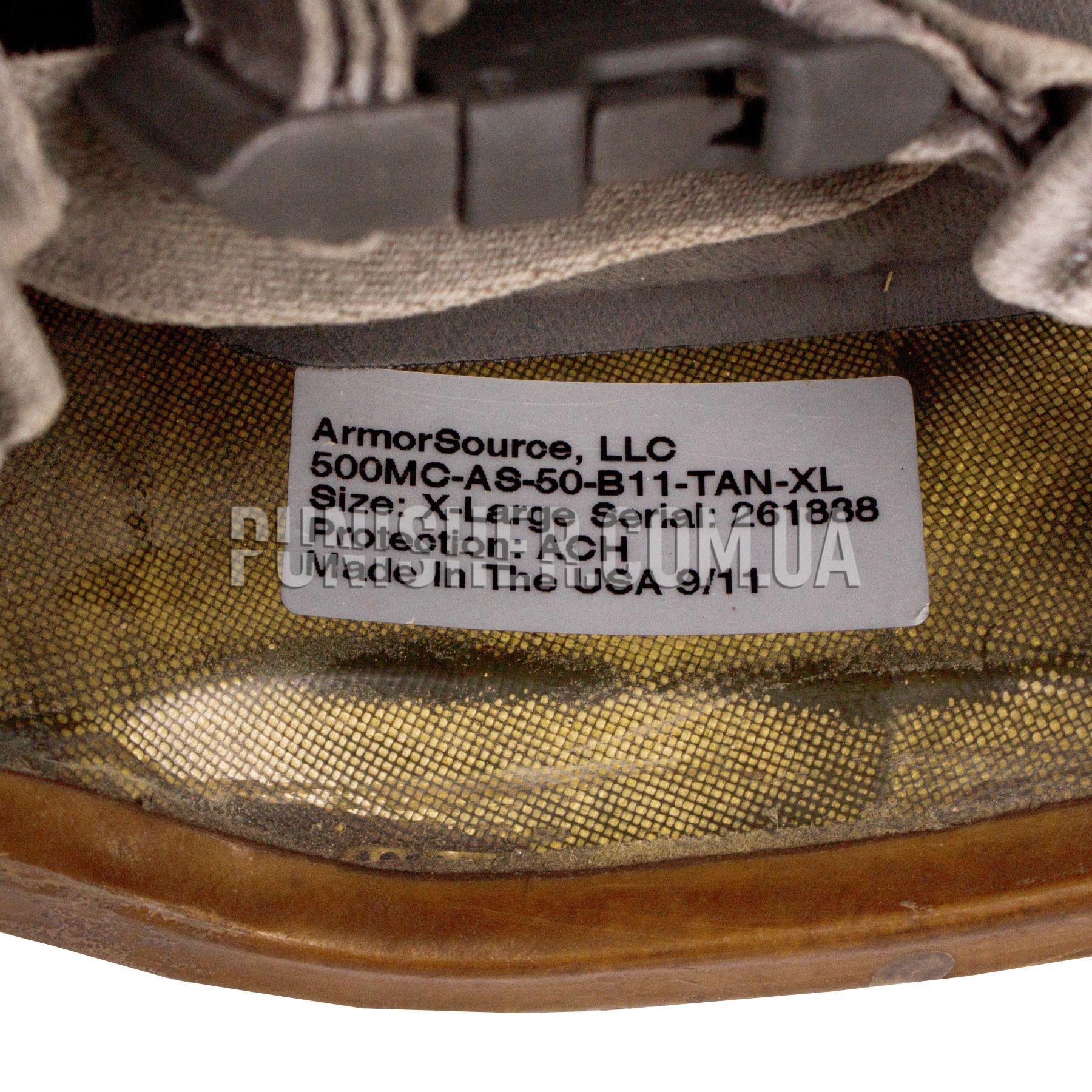 Шолом ArmorSource ACH Ballistic Helmet Tan купити з доставкою по ...