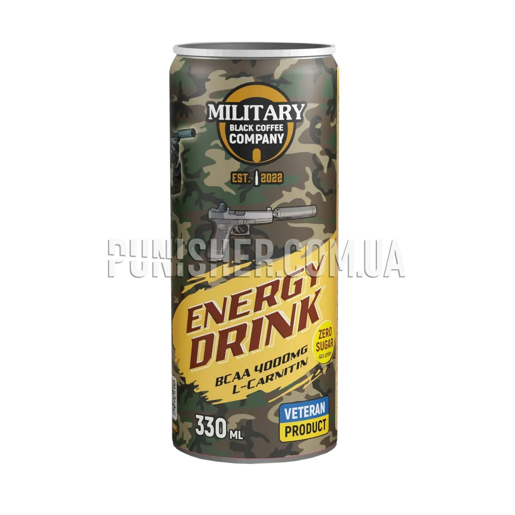 Енергетичний напій Military Black Coffee Company Energy Drink Груша без ...