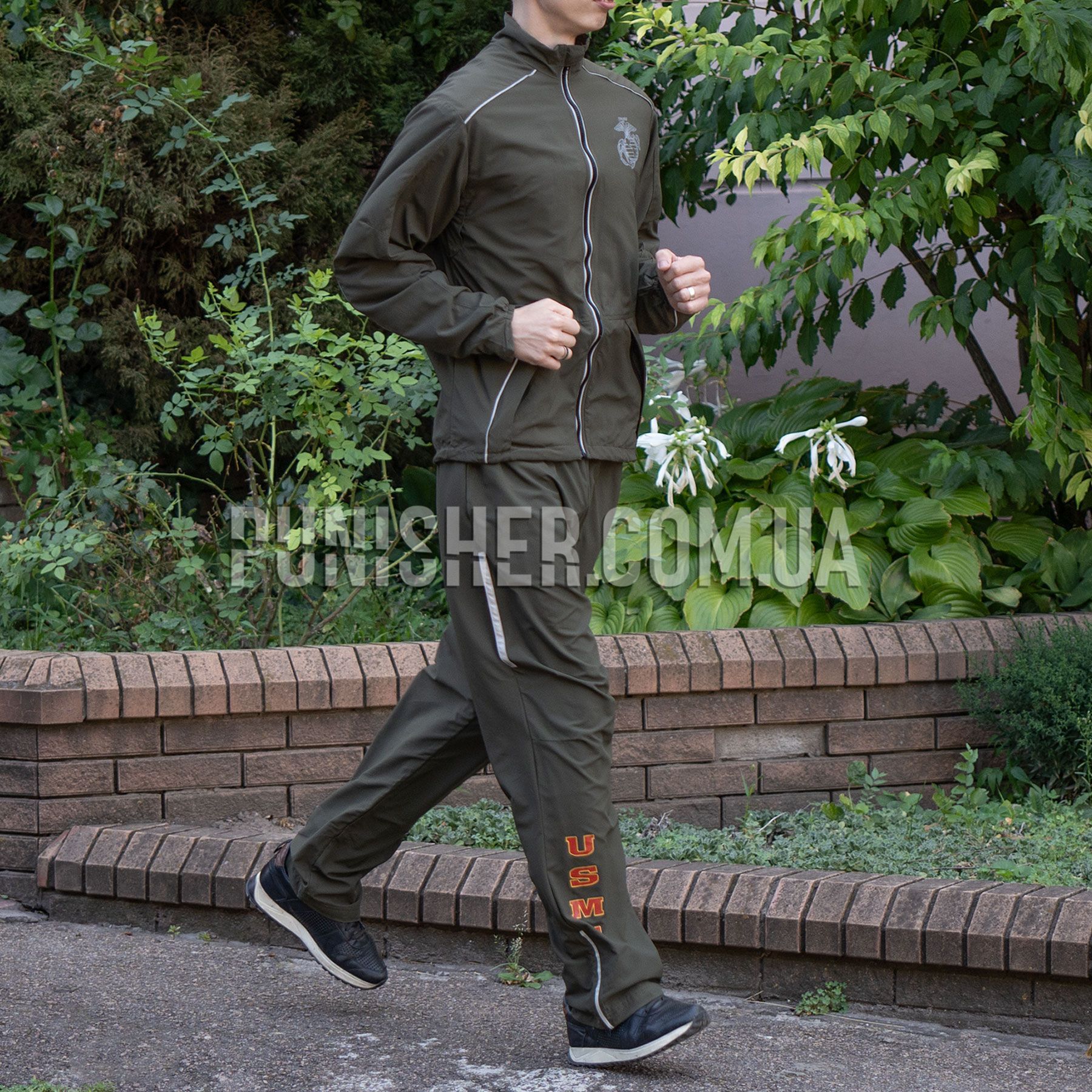 USMC Marines Tracksuit Olive buy with international delivery | Punisher ...