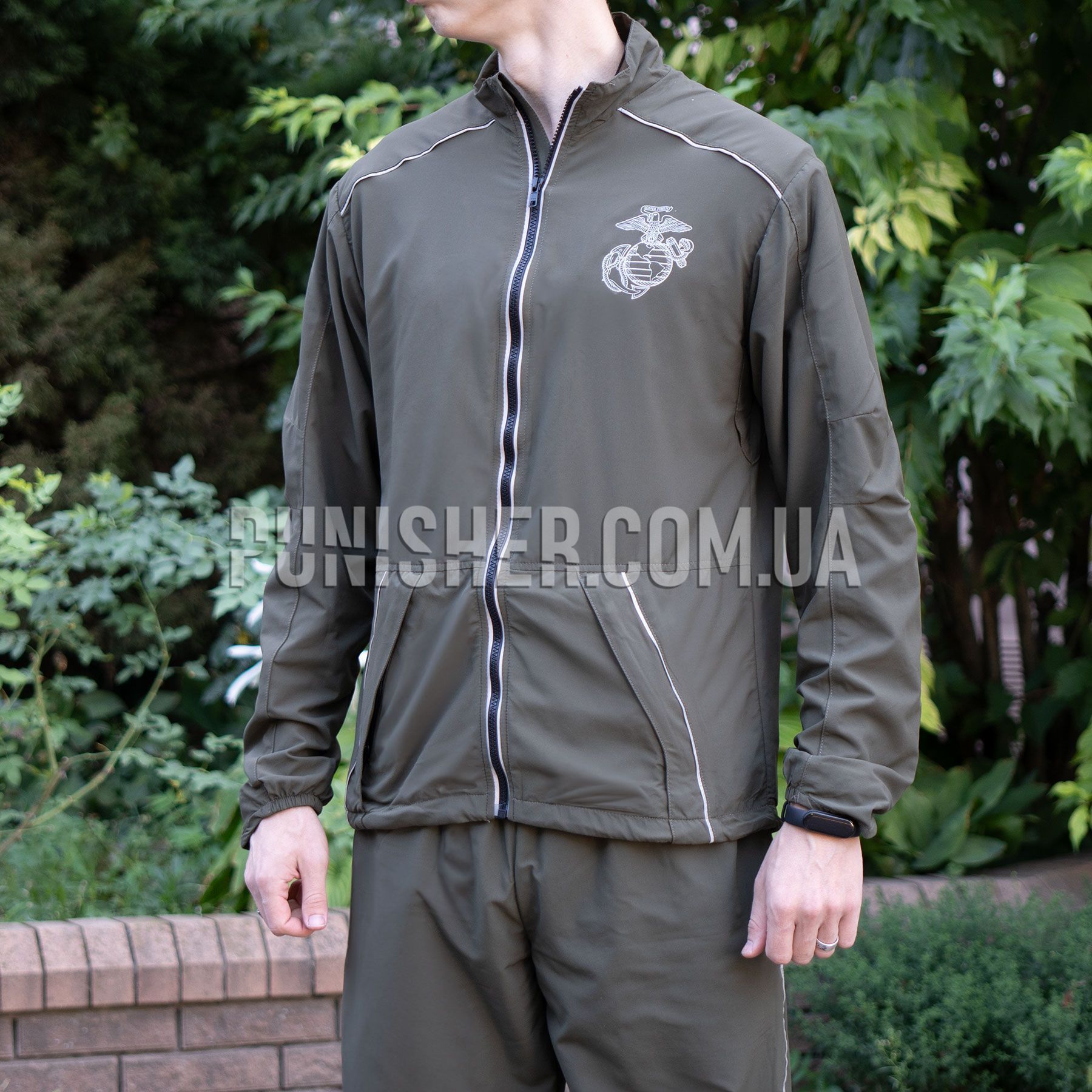 USMC Marines Tracksuit Olive buy with international delivery | Punisher ...