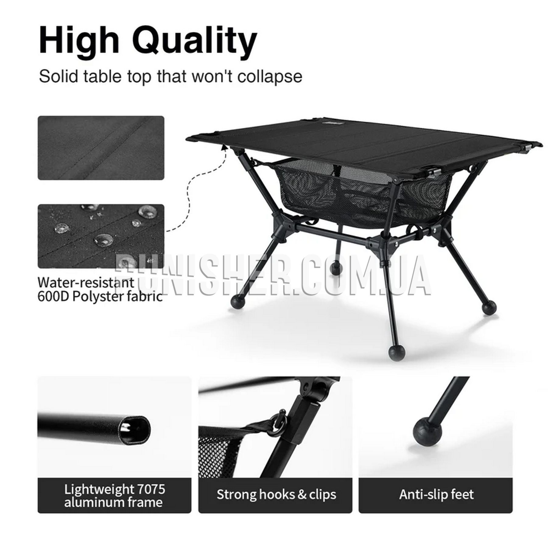 Складной стол OneTigris Dipper Camping Table Coyote Brown купить с ...