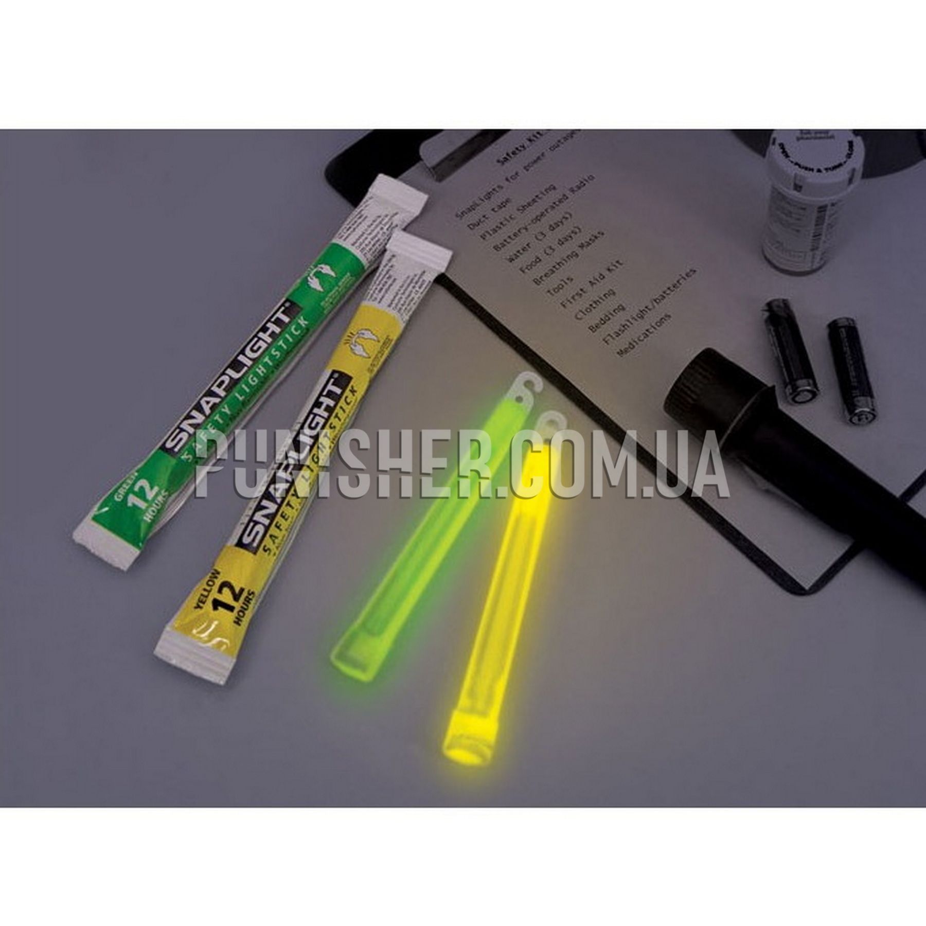 Хімічне джерело світла Cyalume Snaplight Safety Light Stick 12 годин ...
